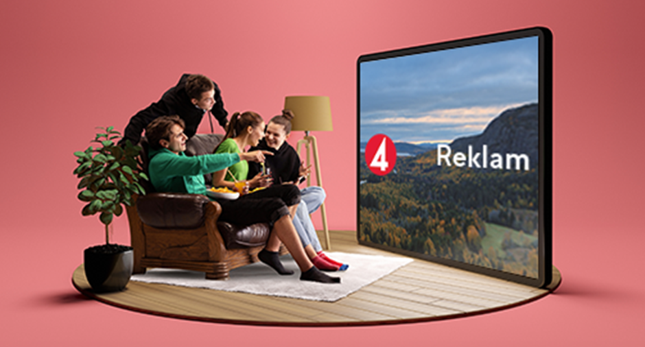 Rörlig reklam får mer attention när den visas på tv | TV4 Commercial